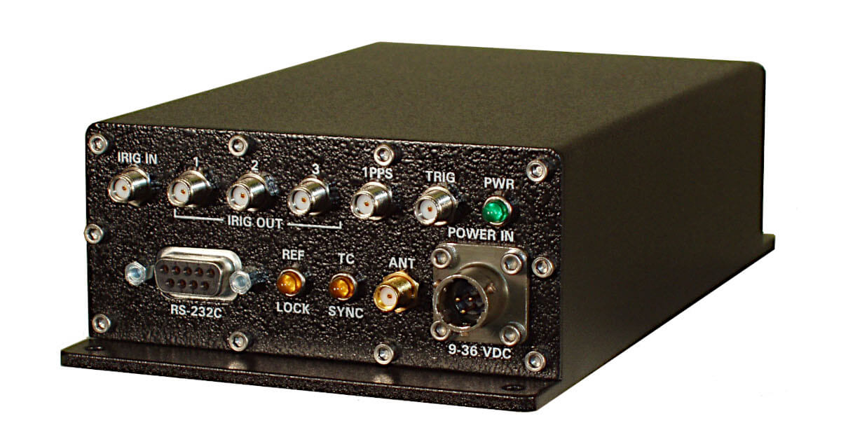 6115GS-8 Series of Miniature GPS Synchronised IRIG B Time Code Generator